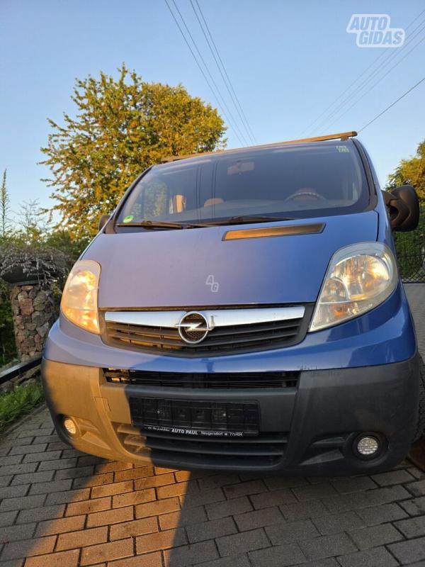 Blue Opel Vivaro 2011 in Kaunas, with an engine capacity of 2.50 L and mileage of 244 thousand km for 7799 €, photo 1 on AUTOMOTO.COM.LV