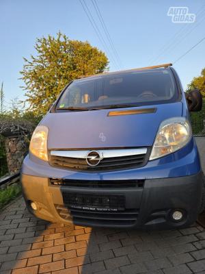 Blue Opel Vivaro 2011 in Kaunas, with an engine capacity of 2.50 L and mileage of 244 thousand km for 7799 €, photo 1 on AUTOMOTO.COM.LV