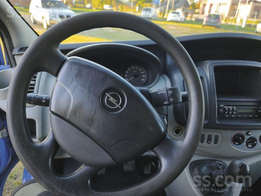 Zils Opel Vivaro 2011 Kuldīga, ar dzinēja tilpumu 2.00 L un nobraukumu 225 tūkst. km par 8490 €, foto 19 vietnē AUTOMOTO.COM.LV