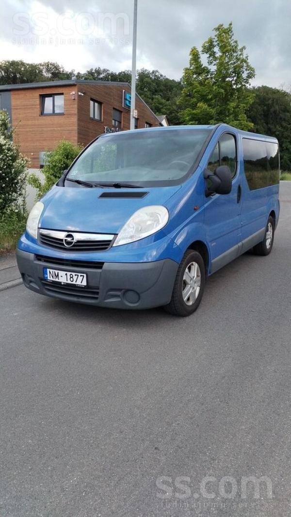 Blue Opel Vivaro 2012 in Liepaja, with an engine capacity of 2.00 L and mileage of 244 thousand km for 8500 €, photo 2 on AUTOMOTO.COM.LV