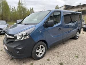 Blue Opel Vivaro 2017 in Limbazi, with an engine capacity of 1.60 L and mileage of 271 thousand km for 12550 €, photo  on AUTOMOTO.COM.LV