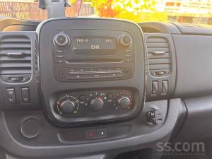Blue Opel Vivaro 2017 in Riga, with an engine capacity of 1.60 L and mileage of 215 thousand km for 12000 €, photo 7 on AUTOMOTO.COM.LV