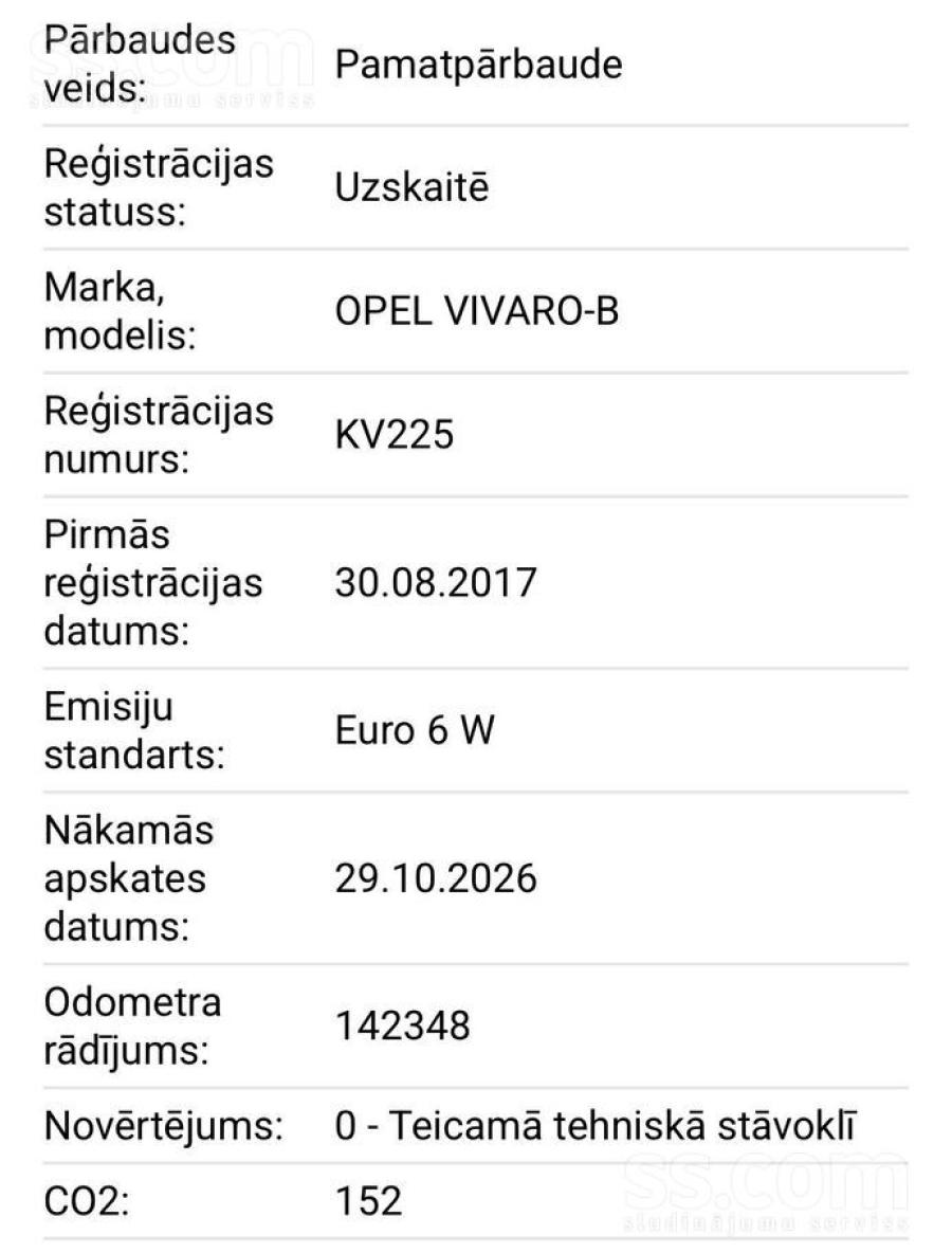 Zils Opel Vivaro 2017 Rīga, ar dzinēja tilpumu 1.60 L un nobraukumu 145 tūkst. km par 13400 €, foto 14 vietnē AUTOMOTO.COM.LV
