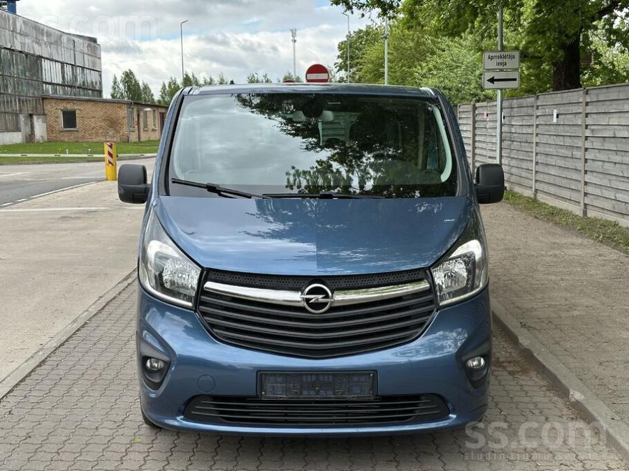 Zils Opel Vivaro 2018 Jelgava, ar dzinēja tilpumu 1.60 L un nobraukumu 0 tūkst. km par 10950 €, foto 8 vietnē AUTOMOTO.COM.LV