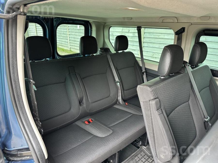 Zils Opel Vivaro 2018 Jelgava, ar dzinēja tilpumu 1.60 L un nobraukumu 0 tūkst. km par 10950 €, foto 13 vietnē AUTOMOTO.COM.LV