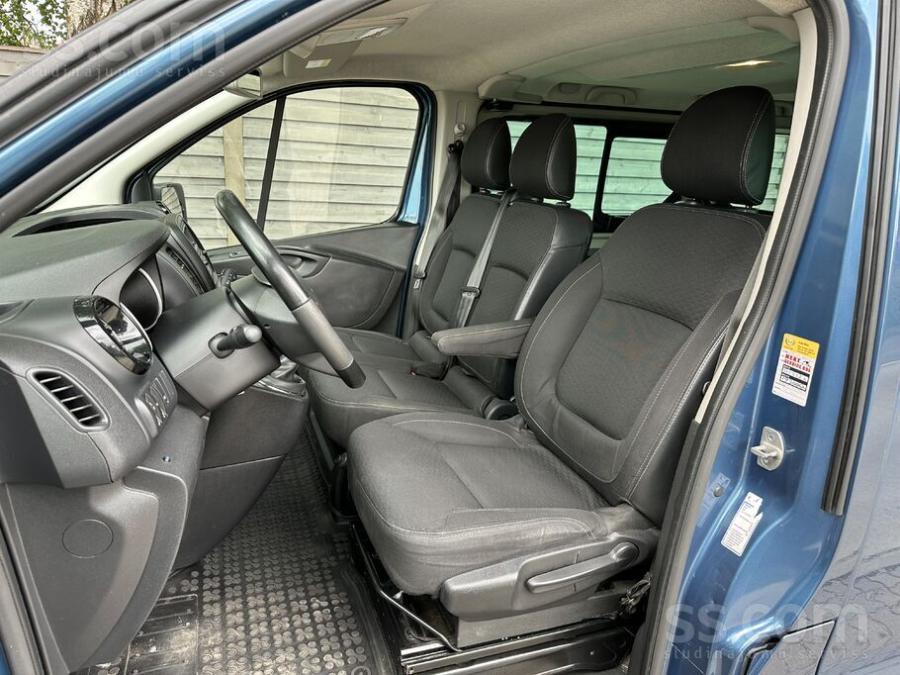 Zils Opel Vivaro 2018 Jelgava, ar dzinēja tilpumu 1.60 L un nobraukumu 0 tūkst. km par 10950 €, foto 16 vietnē AUTOMOTO.COM.LV