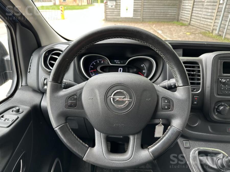 Zils Opel Vivaro 2018 Jelgava, ar dzinēja tilpumu 1.60 L un nobraukumu 0 tūkst. km par 10950 €, foto 20 vietnē AUTOMOTO.COM.LV
