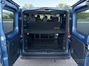 Blue Opel Vivaro 2018 in Jelgava, with an engine capacity of 1.60 L and mileage of 71 thousand km for 17771 €, photo 11 on AUTOMOTO.COM.LV