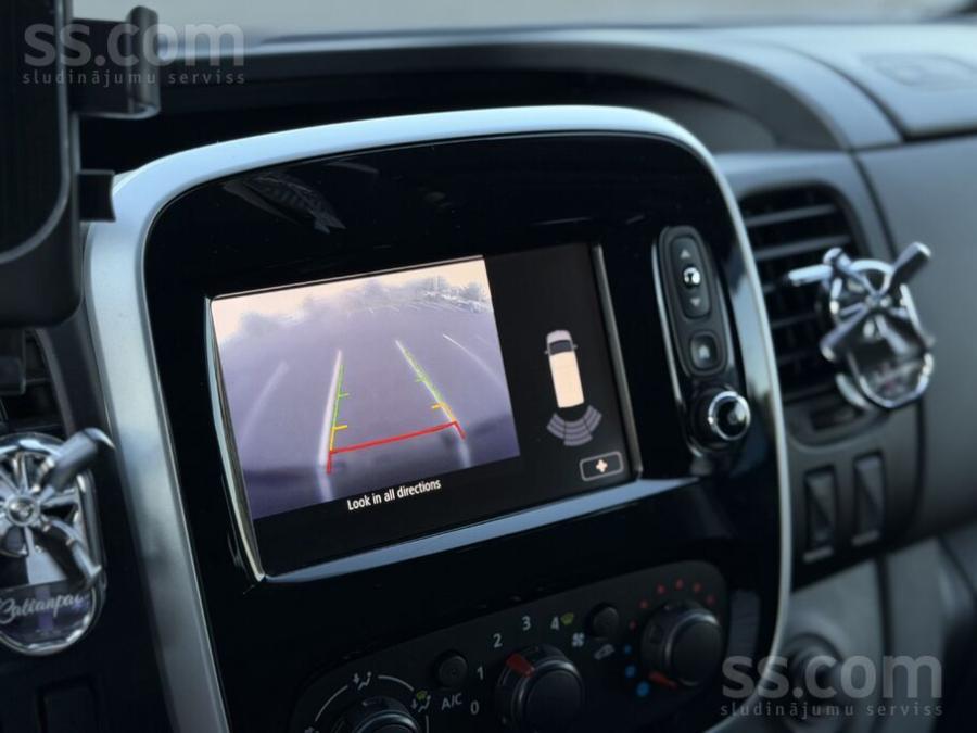 Blue Opel Vivaro 2018 in Jelgava, with an engine capacity of 1.60 L and mileage of 71 thousand km for 17771 €, photo 13 on AUTOMOTO.COM.LV
