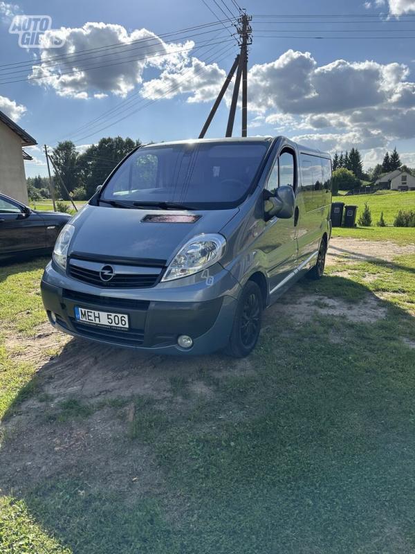 Zils Opel Vivaro 2007 Molėtai, ar dzinēja tilpumu 2.50 L un nobraukumu 337 tūkst. km par 6800 €, foto 1 vietnē AUTOMOTO.COM.LV