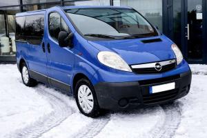 Zils Opel Vivaro 2008 Klaipėda, ar dzinēja tilpumu 2.00 L un nobraukumu 270 tūkst. km par 6400 €, foto  vietnē AUTOMOTO.COM.LV