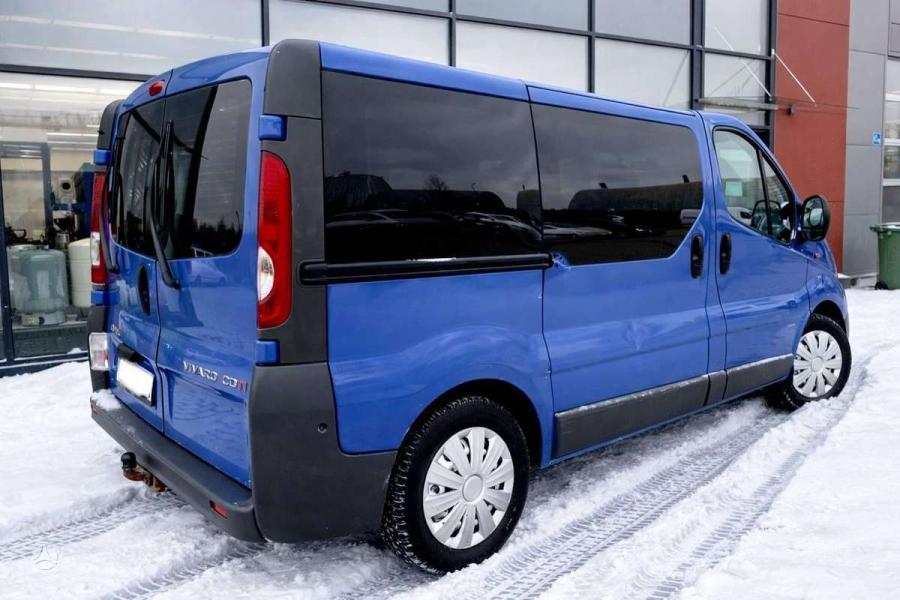 Zils Opel Vivaro 2008 Klaipėda, ar dzinēja tilpumu 2.00 L un nobraukumu 270 tūkst. km par 6400 €, foto 4 vietnē AUTOMOTO.COM.LV