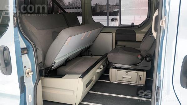 Zils Opel Vivaro 2009 Ogre, ar dzinēja tilpumu 2.50 L un nobraukumu 337 tūkst. km par 9000 €, foto 10 vietnē AUTOMOTO.COM.LV
