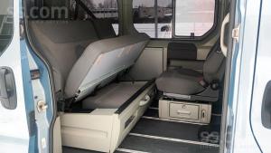 Blue Opel Vivaro 2009 in Ogre, with an engine capacity of 2.50 L and mileage of 337 thousand km for 9000 €, photo 11 on AUTOMOTO.COM.LV