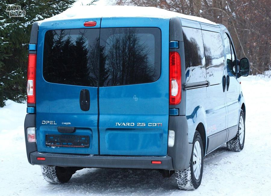 Zils Opel Vivaro 2011 Petrikaičiai, ar dzinēja tilpumu 2.50 L un nobraukumu 298 tūkst. km par 6999 €, foto 20 vietnē AUTOMOTO.COM.LV