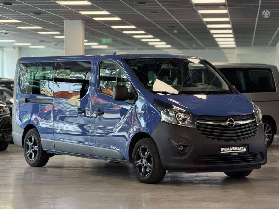 Blue Opel Vivaro 2015 in Klaipeda, with an engine capacity of 1.60 L and mileage of 245 thousand km for 11900 €, photo 34 on AUTOMOTO.COM.LV