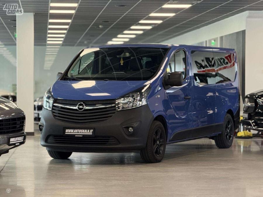 Blue Opel Vivaro 2015 in Klaipeda, with an engine capacity of 1.60 L and mileage of 245 thousand km for 11900 €, photo 1 on AUTOMOTO.COM.LV
