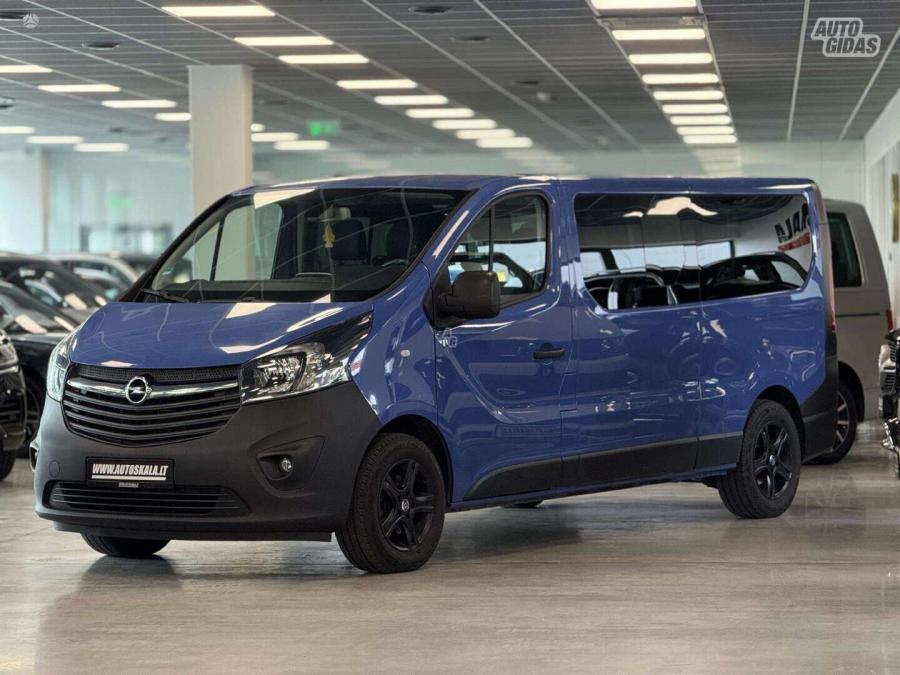 Blue Opel Vivaro 2015 in Klaipeda, with an engine capacity of 1.60 L and mileage of 245 thousand km for 11900 €, photo 11 on AUTOMOTO.COM.LV
