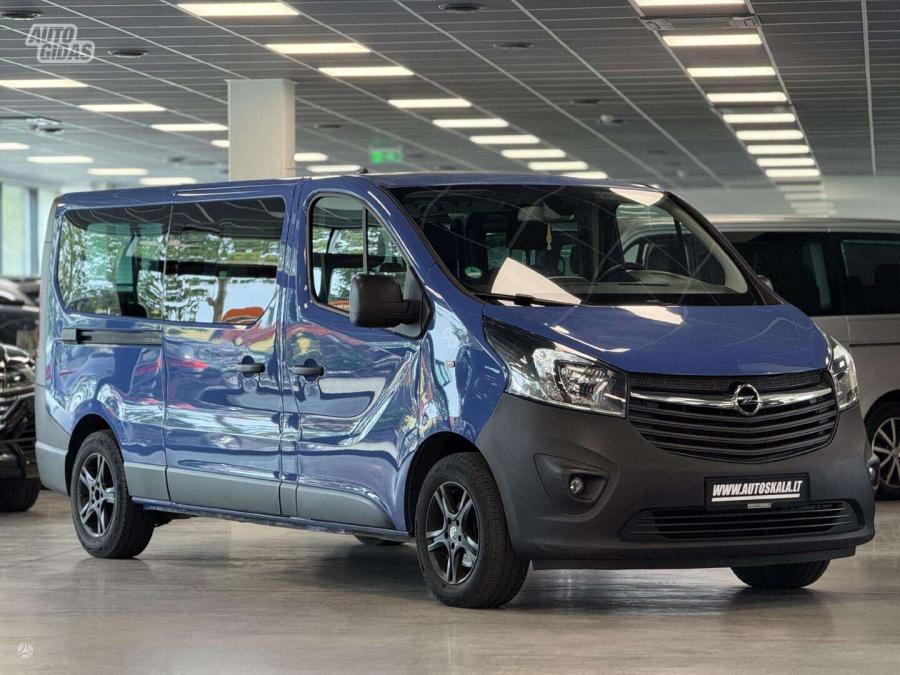 Blue Opel Vivaro 2015 in Klaipeda, with an engine capacity of 1.60 L and mileage of 245 thousand km for 11900 €, photo 18 on AUTOMOTO.COM.LV