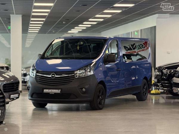 Blue Opel Vivaro 2015 in Klaipeda, with an engine capacity of 1.60 L and mileage of 245 thousand km for 11900 €, photo 1 on AUTOMOTO.COM.LV