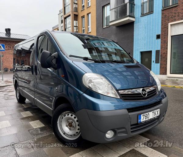 Blue Opel Vivaro 2014 in Tallinn, with an engine capacity of 2.00 L and mileage of 208 thousand km for 11500 €, photo 9 on AUTOMOTO.COM.LV