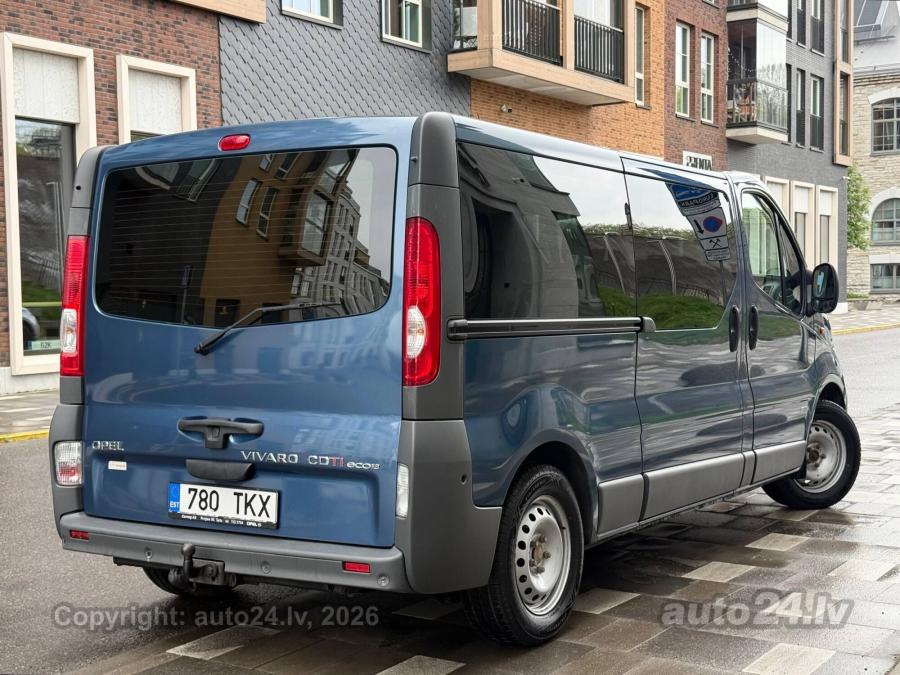 Zils Opel Vivaro 2014 Tallina, ar dzinēja tilpumu 2.00 L un nobraukumu 208 tūkst. km par 11500 €, foto 13 vietnē AUTOMOTO.COM.LV