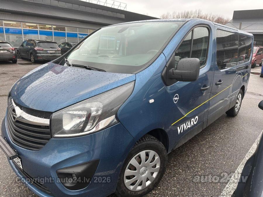 Blue Opel Vivaro 2018 in Parnu, with an engine capacity of 1.60 L and mileage of 216 thousand km for 16000 €, photo 1 on AUTOMOTO.COM.LV