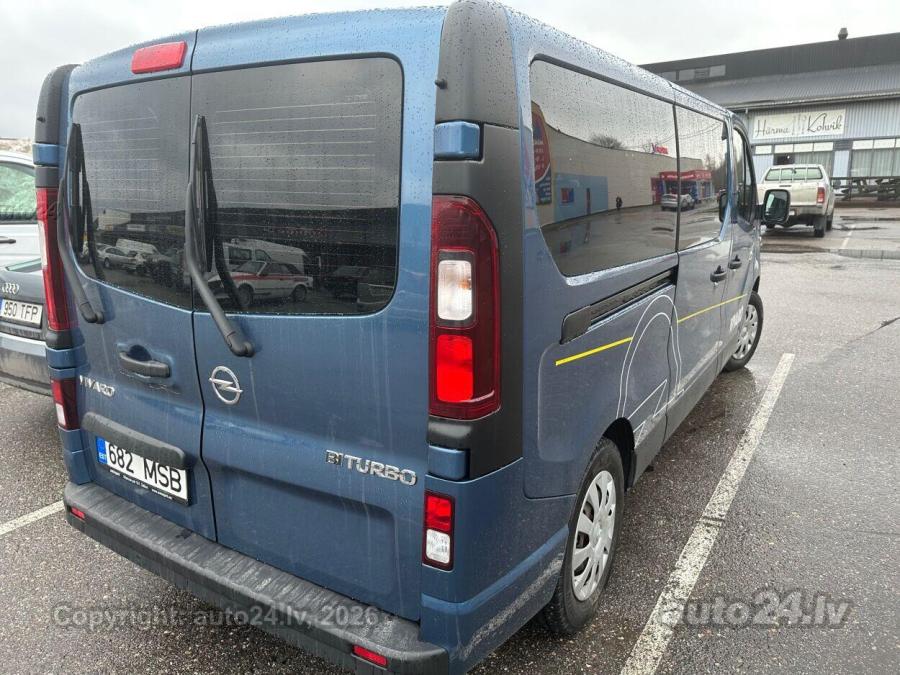 Blue Opel Vivaro 2018 in Parnu, with an engine capacity of 1.60 L and mileage of 216 thousand km for 16000 €, photo 3 on AUTOMOTO.COM.LV