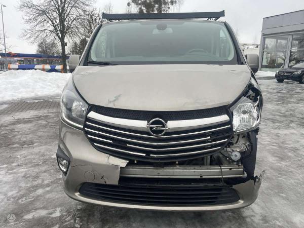 Brown Opel Vivaro 2016 in Alytus, with an engine capacity of 1.60 L and mileage of 120 thousand km for 6897 €, photo 7 on AUTOMOTO.COM.LV