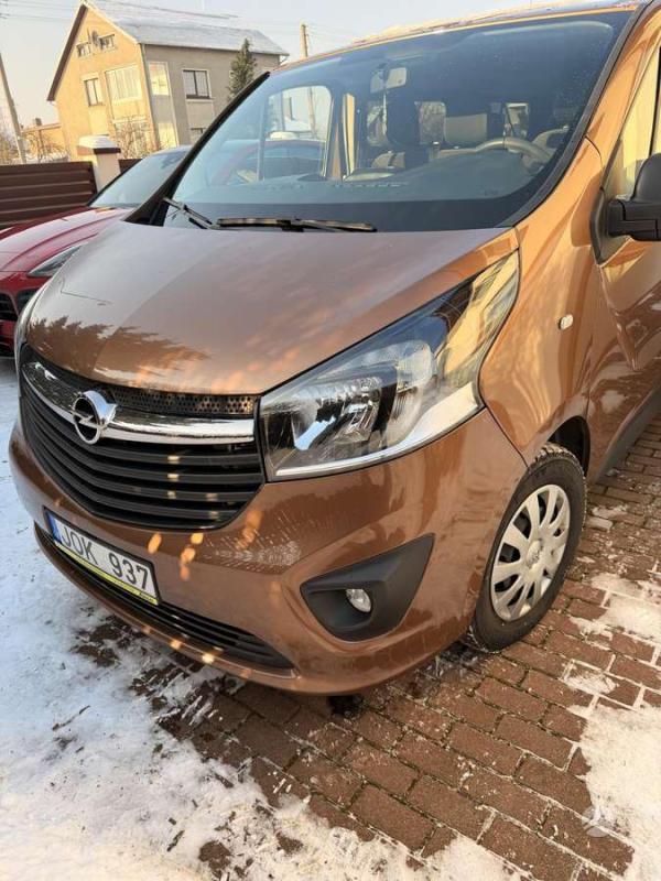 Brūns Opel Vivaro 2017 Klaipėda, ar dzinēja tilpumu 1.60 L un nobraukumu 76 tūkst. km par 15000 €, foto 1 vietnē AUTOMOTO.COM.LV