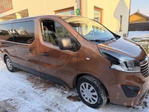 Brown Opel Vivaro 2017 in Klaipeda, with an engine capacity of 1.60 L and mileage of 76 thousand km for 15000 €, photo 2 on AUTOMOTO.COM.LV