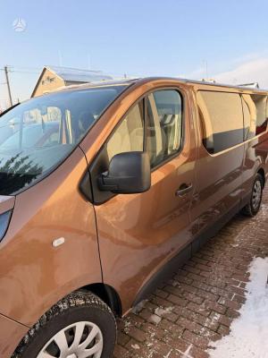 Brown Opel Vivaro 2017 in Klaipeda, with an engine capacity of 1.60 L and mileage of 76 thousand km for 15000 €, photo 4 on AUTOMOTO.COM.LV