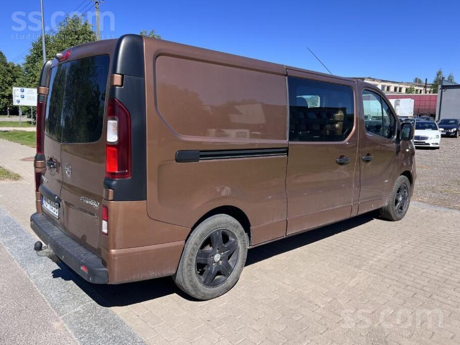 Brūns Opel Vivaro 2015 Limbaži, ar dzinēja tilpumu 1.60 L un nobraukumu 245 tūkst. km par 6500 €, foto 5 vietnē AUTOMOTO.COM.LV