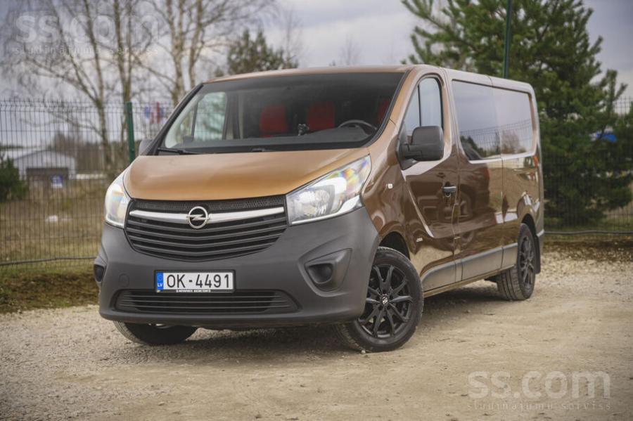 Brūns Opel Vivaro 2017 Rīga, ar dzinēja tilpumu 1.60 L un nobraukumu 307 tūkst. km par 9990 €, foto 1 vietnē AUTOMOTO.COM.LV