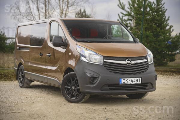 Brūns Opel Vivaro 2017 Rīga, ar dzinēja tilpumu 1.60 L un nobraukumu 307 tūkst. km par 9990 €, foto 3 vietnē AUTOMOTO.COM.LV