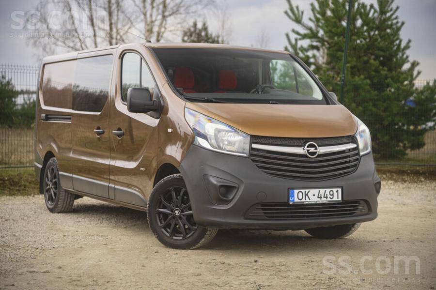 Brūns Opel Vivaro 2017 Rīga, ar dzinēja tilpumu 1.60 L un nobraukumu 307 tūkst. km par 9990 €, foto 4 vietnē AUTOMOTO.COM.LV