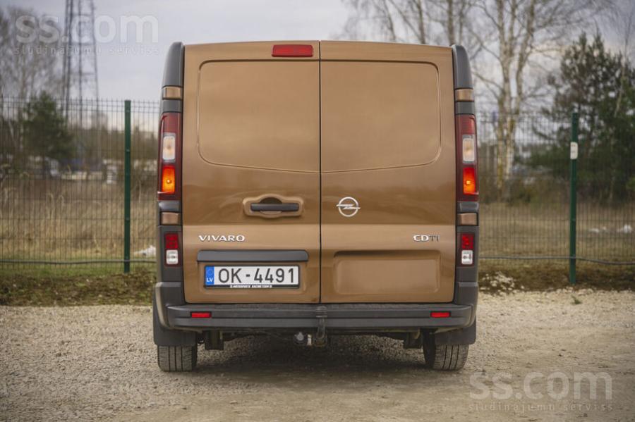 Brūns Opel Vivaro 2017 Rīga, ar dzinēja tilpumu 1.60 L un nobraukumu 307 tūkst. km par 9990 €, foto 5 vietnē AUTOMOTO.COM.LV