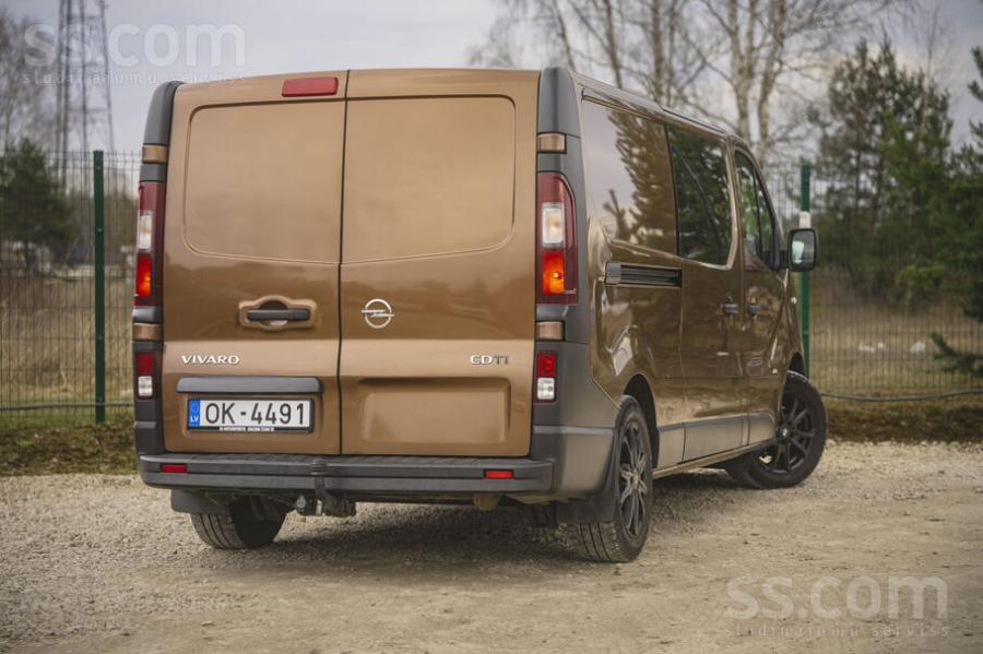 Brūns Opel Vivaro 2017 Rīga, ar dzinēja tilpumu 1.60 L un nobraukumu 307 tūkst. km par 9990 €, foto 6 vietnē AUTOMOTO.COM.LV
