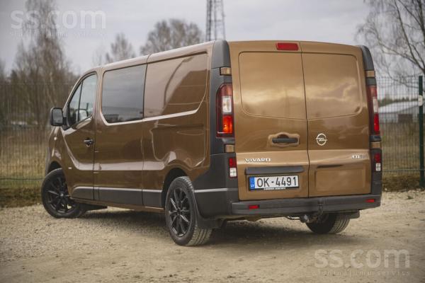 Brūns Opel Vivaro 2017 Rīga, ar dzinēja tilpumu 1.60 L un nobraukumu 307 tūkst. km par 9990 €, foto 6 vietnē AUTOMOTO.COM.LV