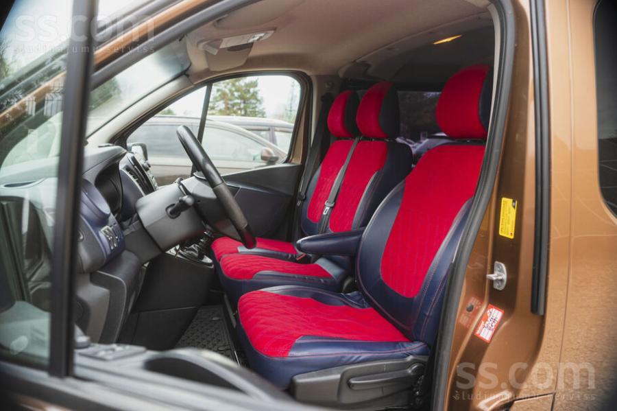 Brūns Opel Vivaro 2017 Rīga, ar dzinēja tilpumu 1.60 L un nobraukumu 307 tūkst. km par 9990 €, foto 8 vietnē AUTOMOTO.COM.LV