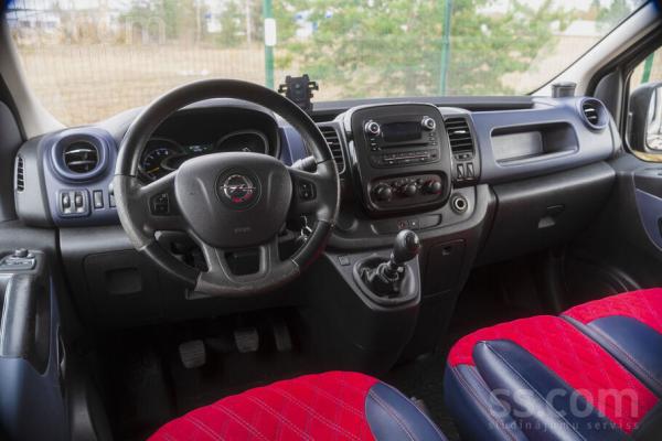 Brūns Opel Vivaro 2017 Rīga, ar dzinēja tilpumu 1.60 L un nobraukumu 307 tūkst. km par 9990 €, foto 10 vietnē AUTOMOTO.COM.LV