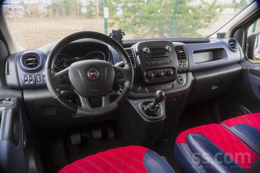 Brūns Opel Vivaro 2017 Rīga, ar dzinēja tilpumu 1.60 L un nobraukumu 307 tūkst. km par 9990 €, foto 11 vietnē AUTOMOTO.COM.LV