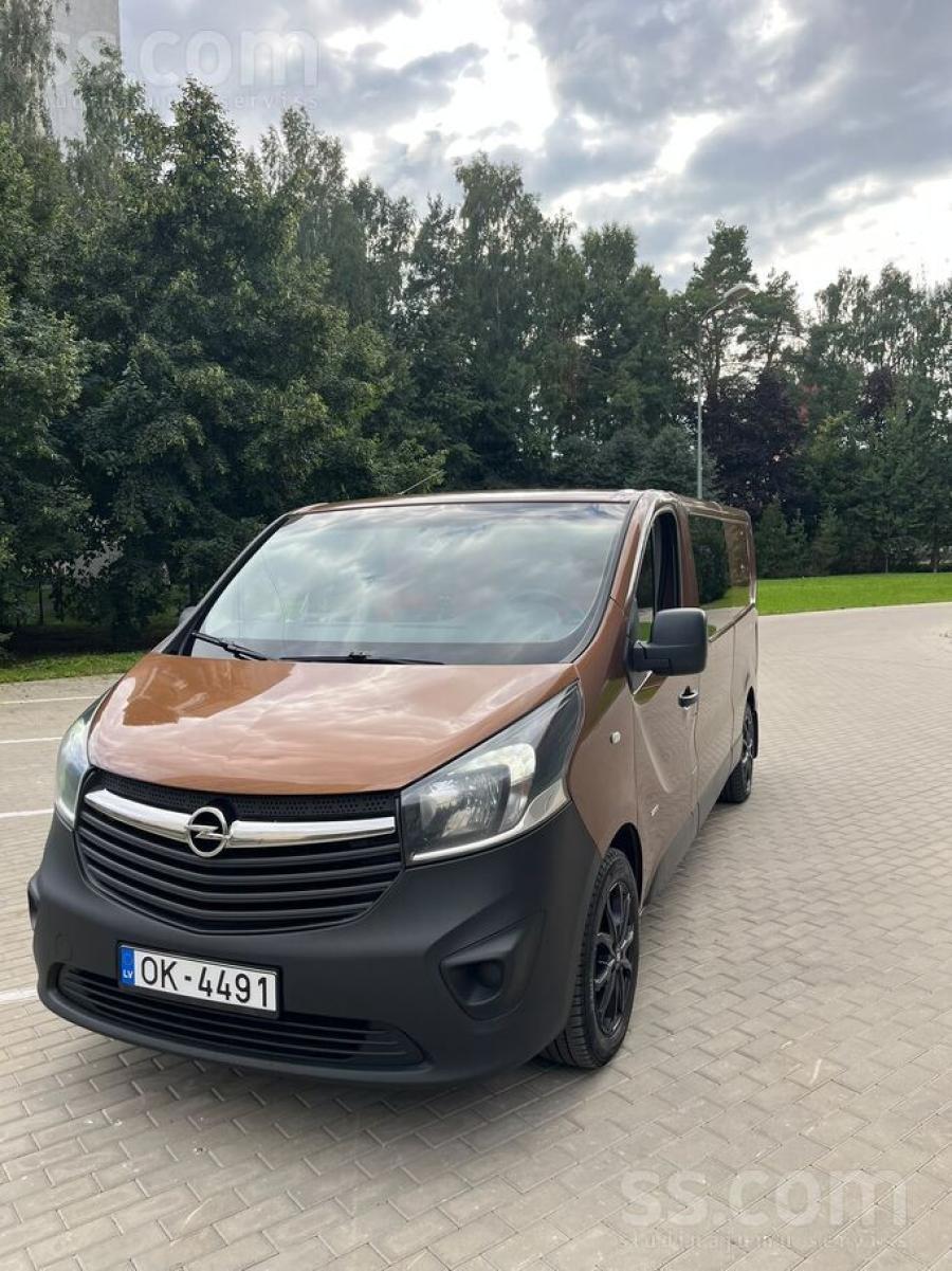 Brūns Opel Vivaro 2017 Rīga, ar dzinēja tilpumu 1.60 L un nobraukumu 300 tūkst. km par 9895 €, foto 1 vietnē AUTOMOTO.COM.LV