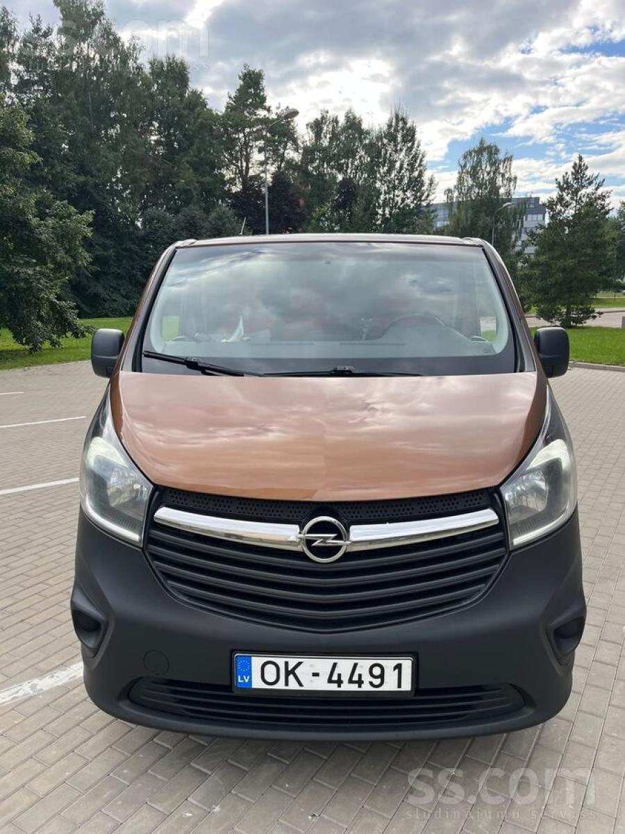 Brūns Opel Vivaro 2017 Rīga, ar dzinēja tilpumu 1.60 L un nobraukumu 300 tūkst. km par 9895 €, foto 4 vietnē AUTOMOTO.COM.LV