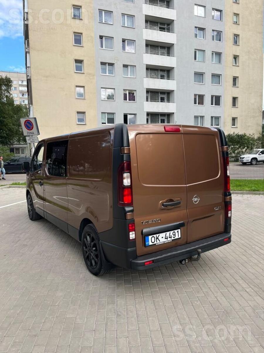 Brūns Opel Vivaro 2017 Rīga, ar dzinēja tilpumu 1.60 L un nobraukumu 300 tūkst. km par 9895 €, foto 5 vietnē AUTOMOTO.COM.LV