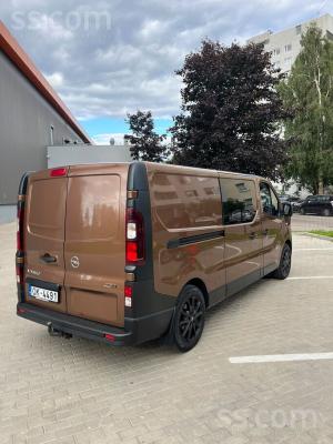 Brūns Opel Vivaro 2017 Rīga, ar dzinēja tilpumu 1.60 L un nobraukumu 300 tūkst. km par 9895 €, foto 6 vietnē AUTOMOTO.COM.LV