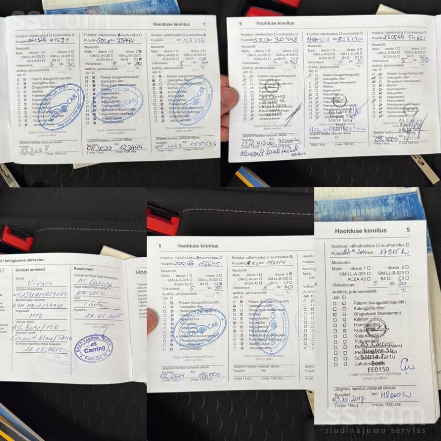 Коричневый Опель Виваро 2015 в Таллин, объемом двигателя 1.60 л и пробегом 233 тыс. км за 13599 €, фото 29 на AUTOMOTO.COM.LV
