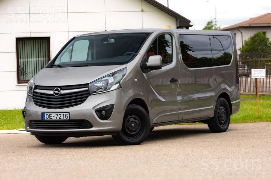 Brown Opel Vivaro 2016 in Jelgava, with an engine capacity of 1.60 L and mileage of 0 thousand km for 12500 €, photo 1 on AUTOMOTO.COM.LV