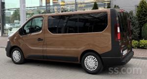 Brown Opel Vivaro 2016 in Riga, with an engine capacity of 1.60 L and mileage of 192 thousand km for 7600 €, photo 3 on AUTOMOTO.COM.LV