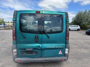 Green Opel Vivaro 2005 in Vilkaviskis, with an engine capacity of 1.90 L and mileage of 420 thousand km for 1400 €, photo 8 on AUTOMOTO.COM.LV